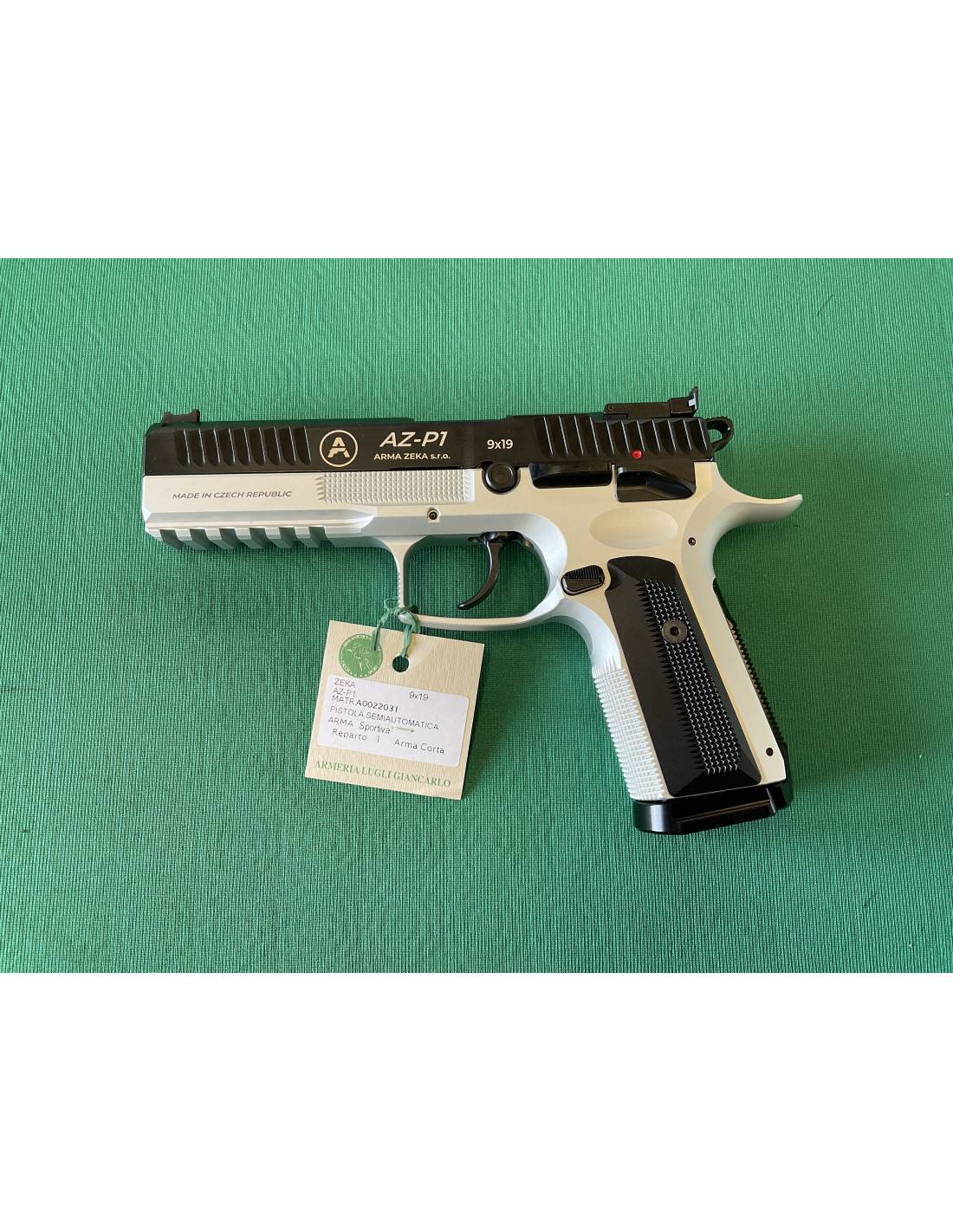 ZEKA AZ-P1 calibro 9x19 pistola per tiro dinamico